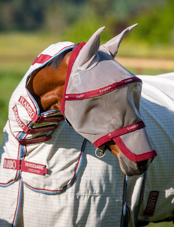 Rambo Fly Mask Plus - Summerside Tack and Equestrian Wear