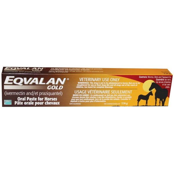Eqvalan Gold Dewormer - Summerside Tack and Equestrian Wear